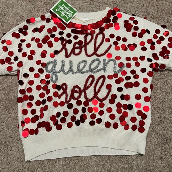 QUEEN OF SPARKLES | Sweaters | Queen Of Sparkles Roll Queen Roll ...